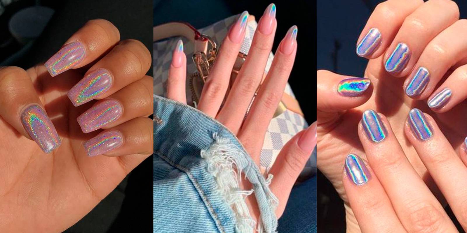 Diseños De Uñas Efecto Aurora Para Una Manicura Elegante