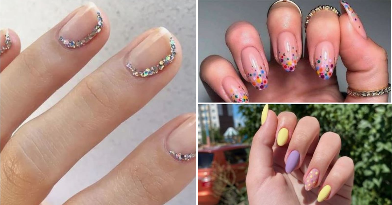 Uñas Acrílicas 2022 Elegantes Sencillos Diseños Que Puedes Hacer En Casa