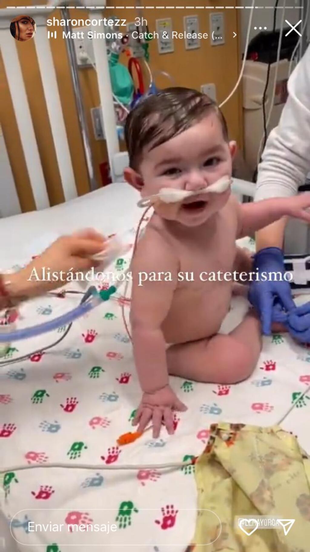 La modelo Sharon Cortez revela cómo es el estado de salud de su hija ...