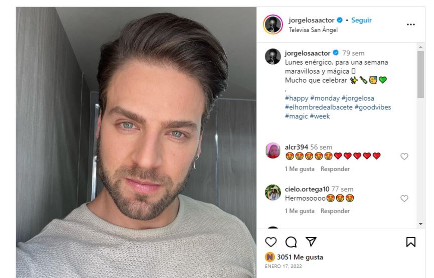 Jorge Losa: así se veía el actor en ‘La rosa de Guadalupe’ – Nueva Mujer