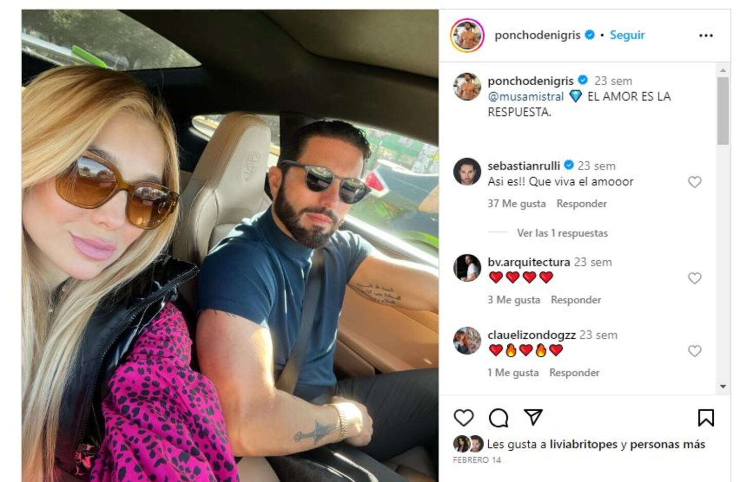 Poncho de Nigris y Marcela Mistral: así es su historia de amor – Nueva ...