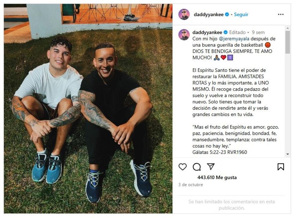 Daddy Yankee: ¿quiénes son los hijos del reguetonero? – Nueva Mujer