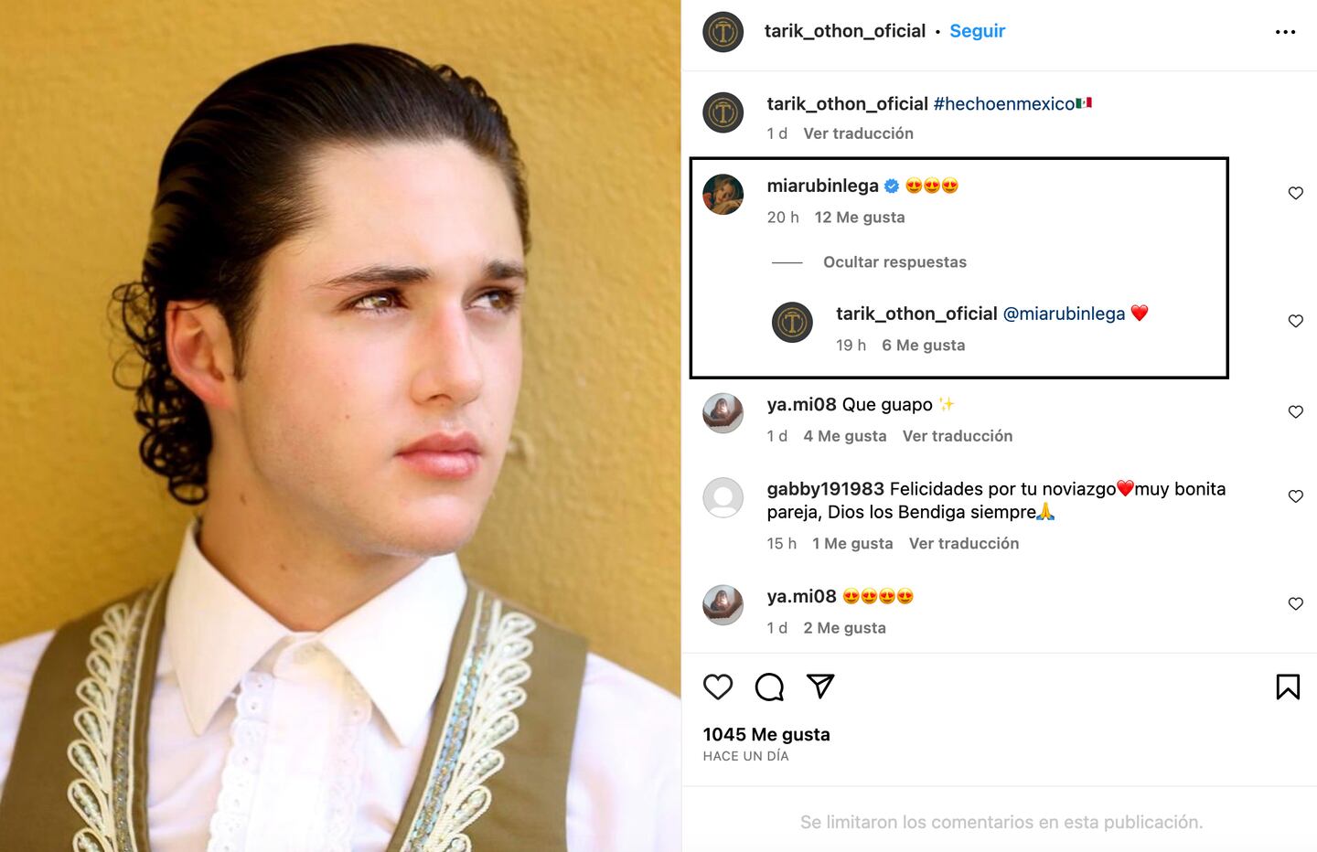 Mía Rubín: la hija de Andrea Legarreta y Erik Rubín ya tiene novio ...