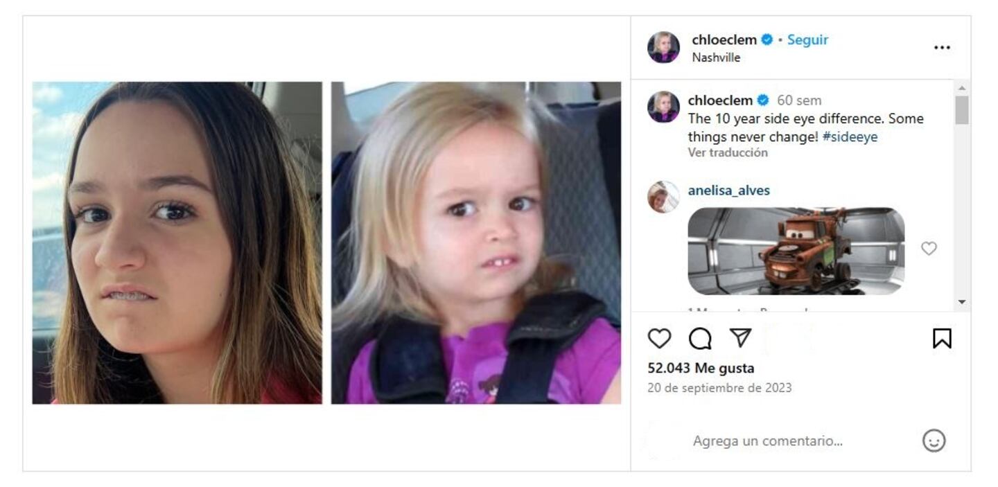 WhatsApp: así se ve hoy la niña confundida del meme – Nueva Mujer