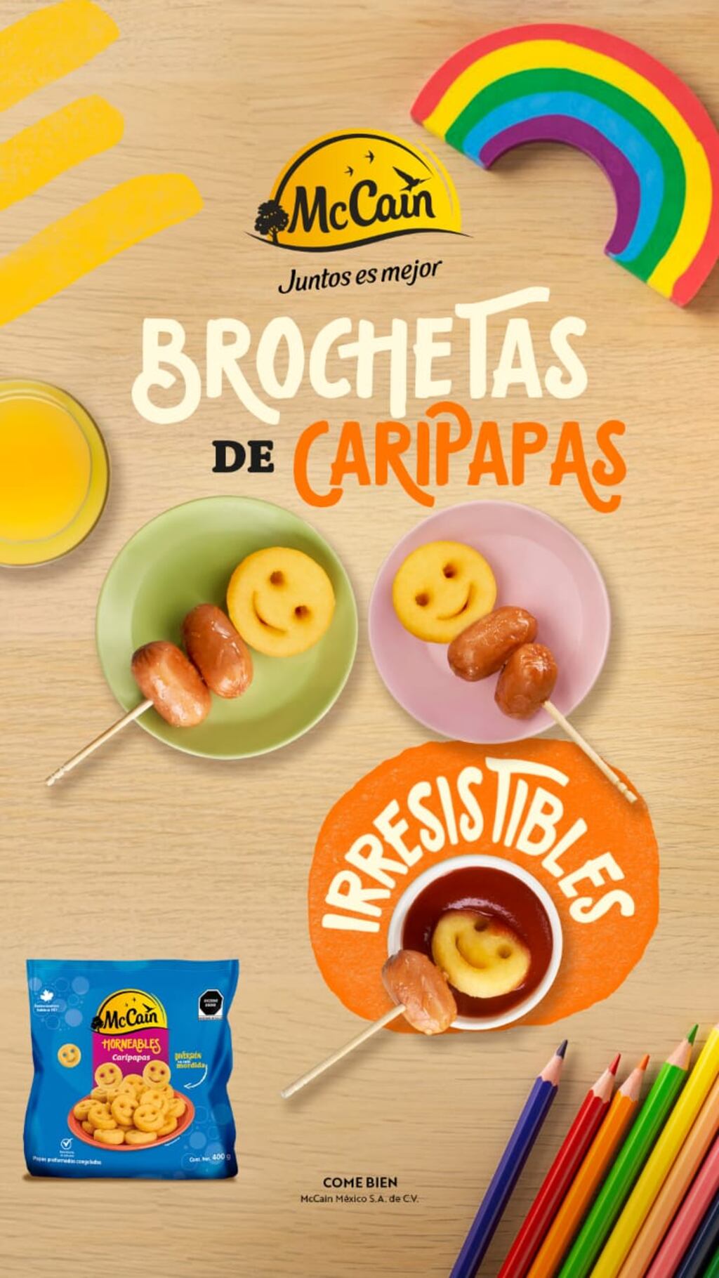 Con McCain, hacer tus brochetas de Caripapas es tan sencillo como ...