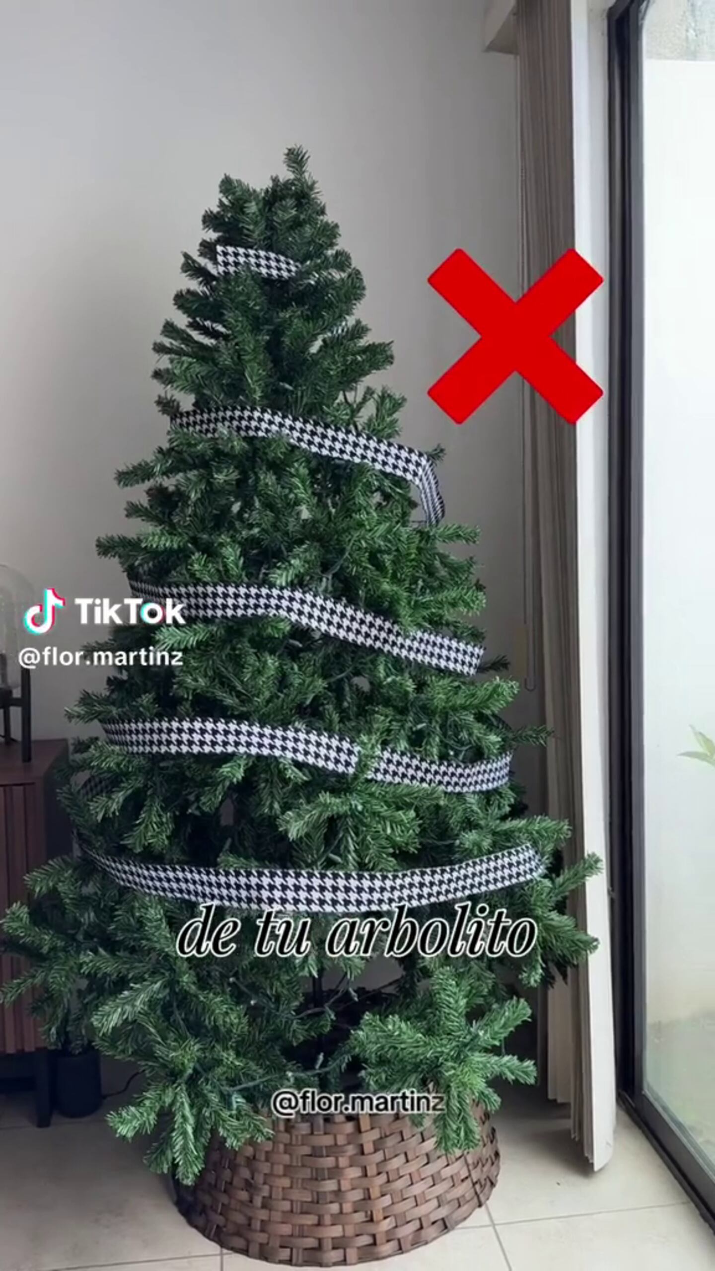 Decoración árbol Navidad: el truco para poner el listón en tu pino ...