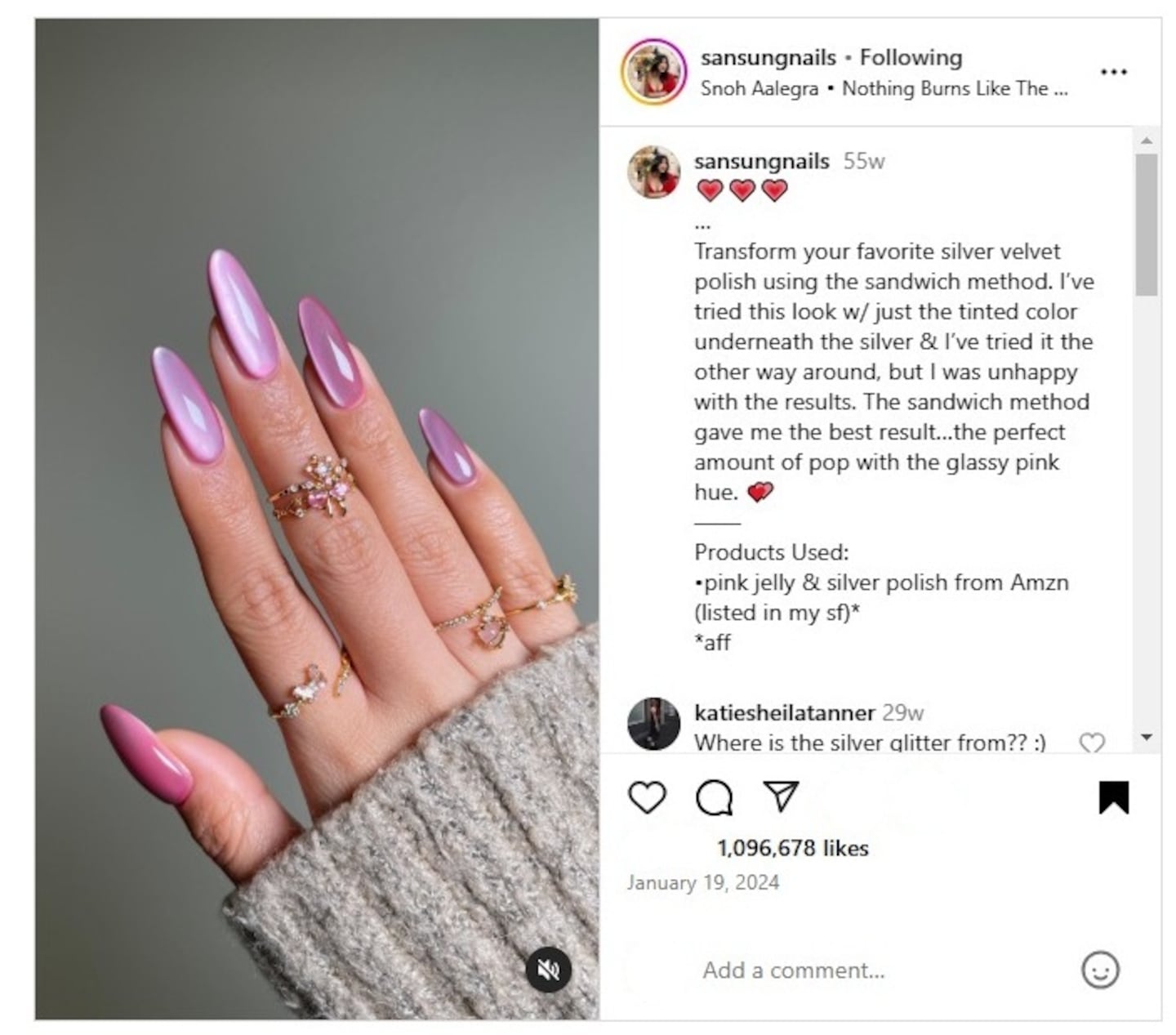 5 ideas de uñas rosadas bonitas para San Valentín – Nueva Mujer