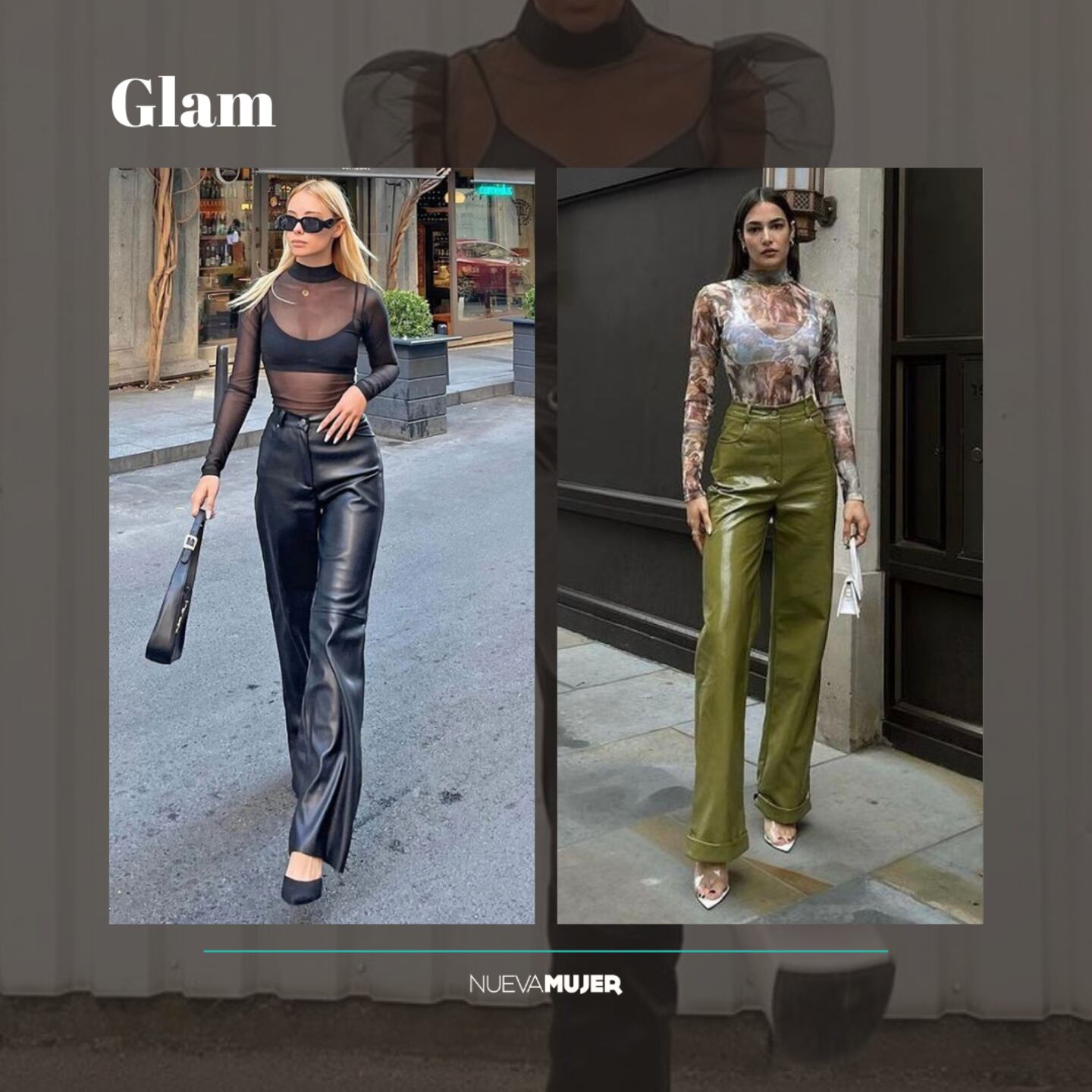 Moda: ¿Cómo combinar blusas mesh de forma elegante? – Nueva Mujer