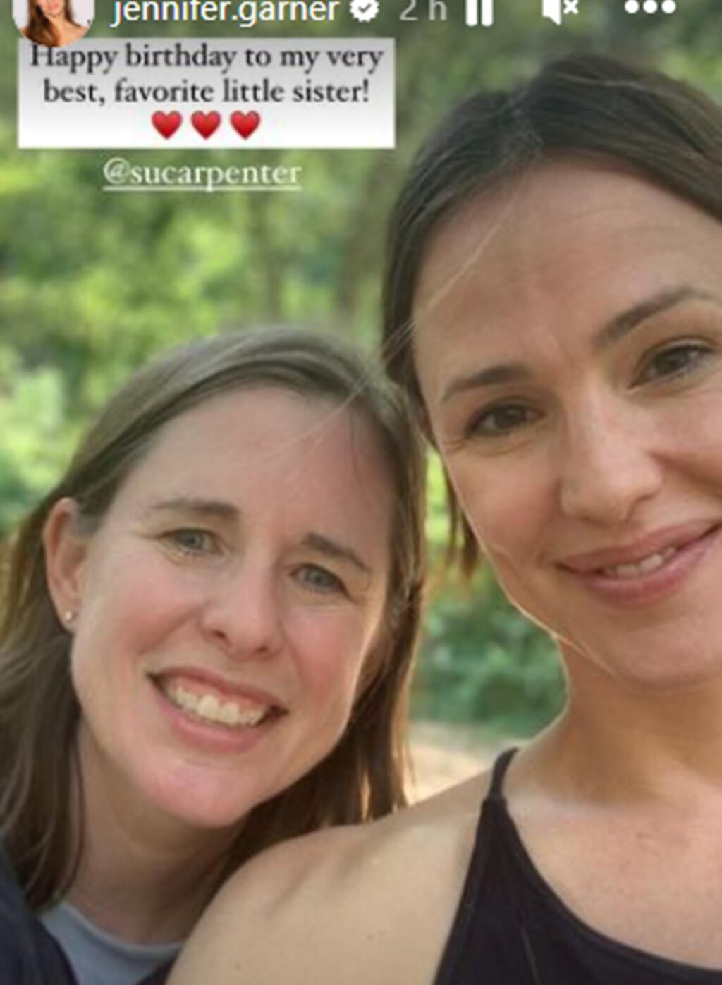 Jennifer Garner: ella es su hermana “gemela”, que destaca con su ...