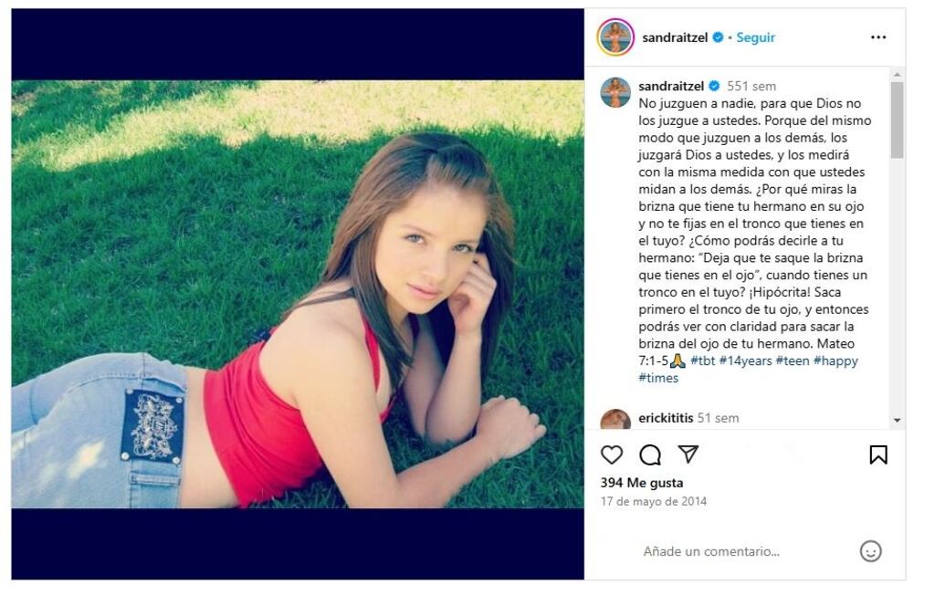 Sandra Itzel: fotos que muestran su transformación – Nueva Mujer