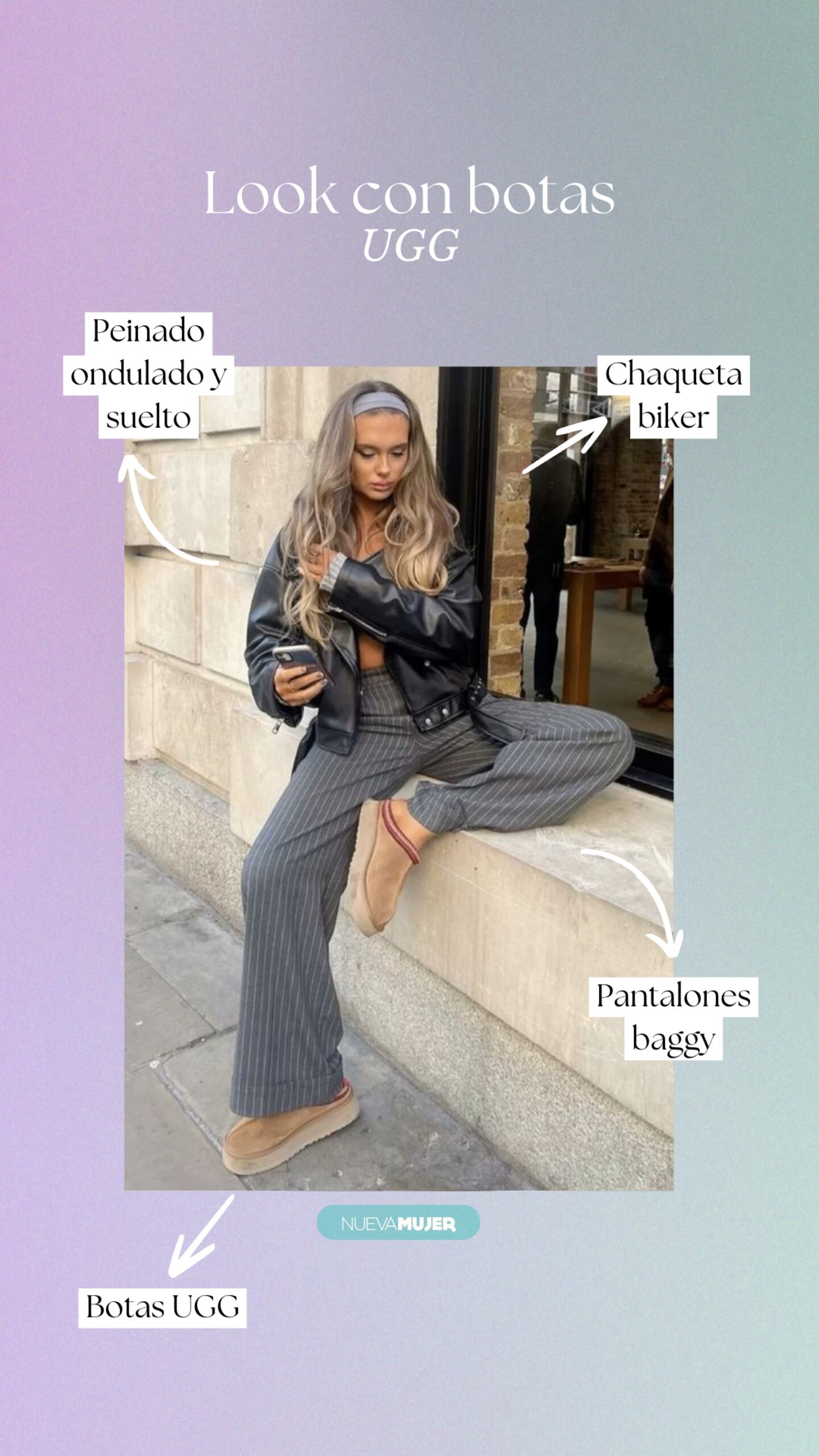 Moda: ¿Cómo combinar botas UGG con baggy jeans? – Nueva Mujer