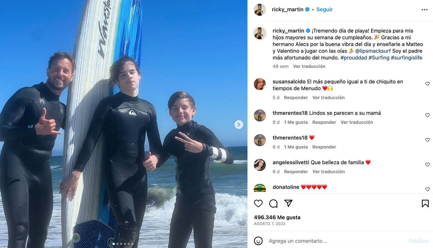 Ricky Martin ¿Quién es Eglantina Zingg? La supuesta madre de sus hijos ...