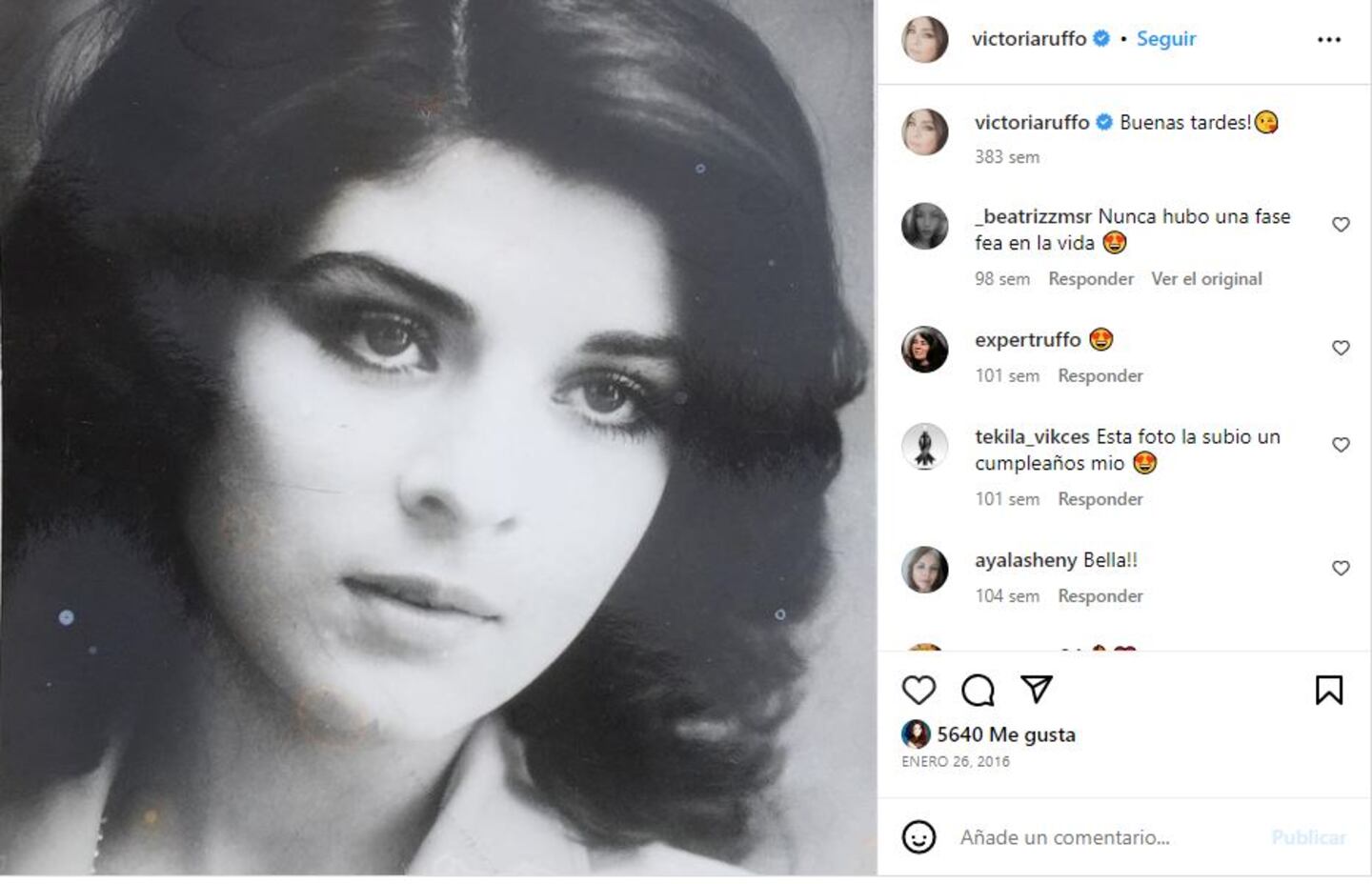 Victoria Ruffo: 5 fotos que muestran cómo lucía de joven – Nueva Mujer
