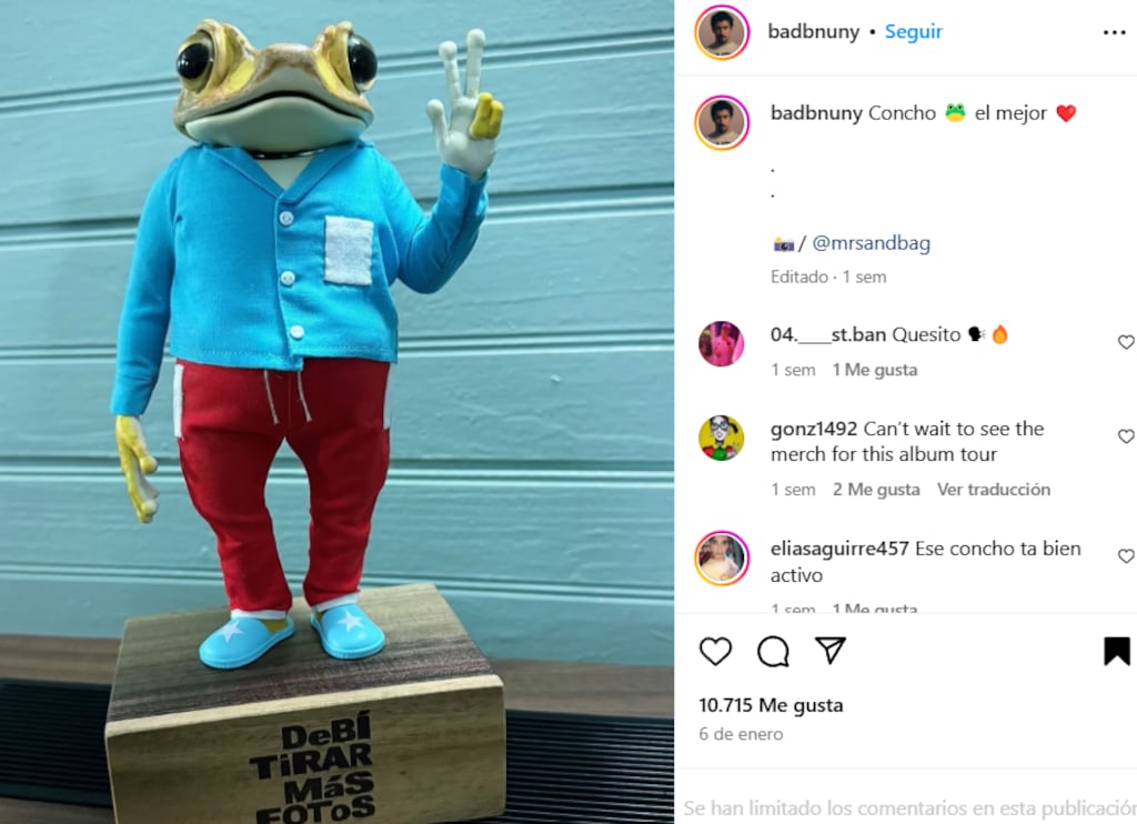 Bad Bunny: ¿qué significa el sapo en su nuevo álbum ‘Debí Tirar Más ...