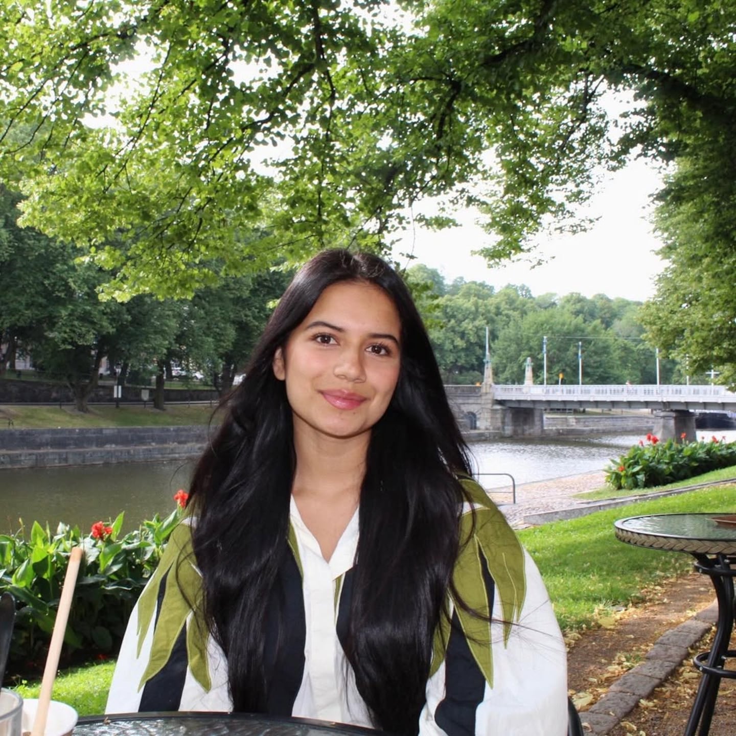 Helena Gualinga, joven defensora Kichwa de la Amazonía ecuatoriana, fue ...