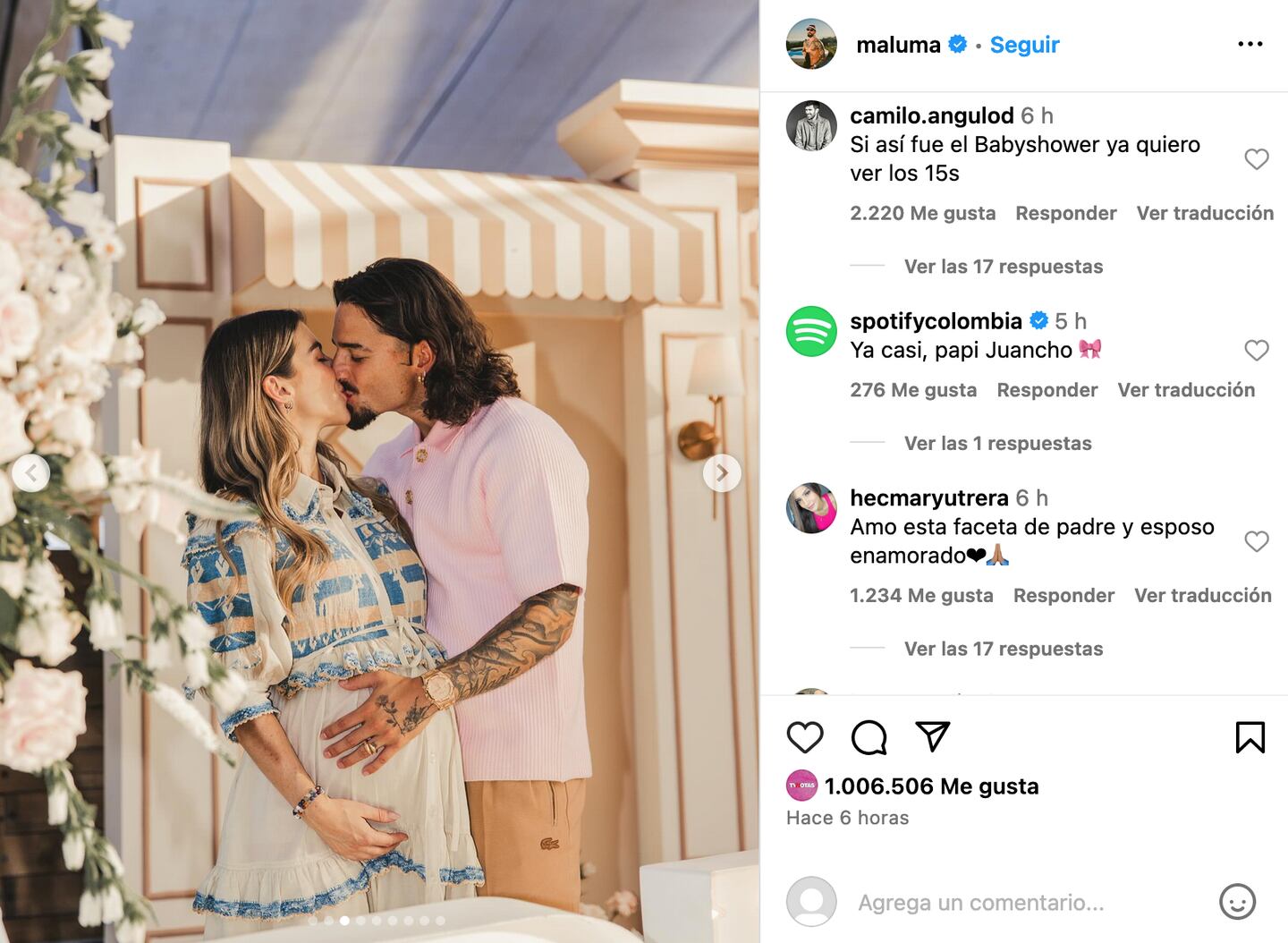 Maluma: así fue el lujoso baby shower de Paris – Nueva Mujer