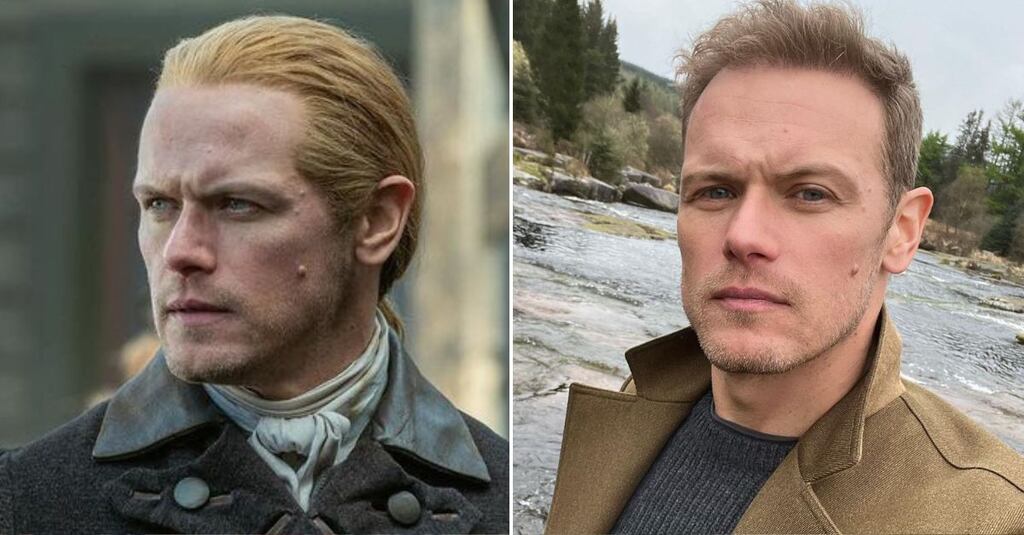 Outlander: así lucen los protagonistas sin caracterización – Nueva Mujer