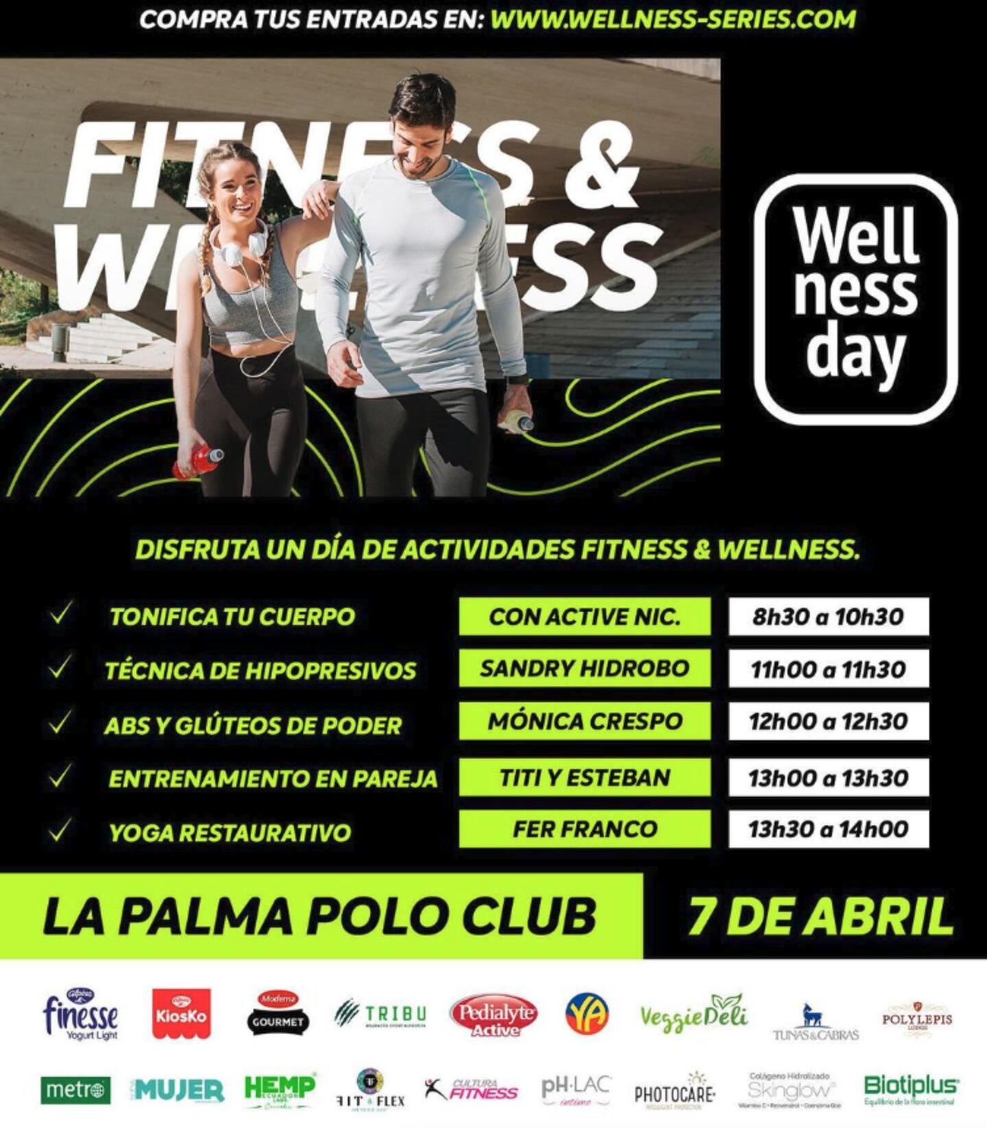 Este 7 de abril no puedes perderte el Wellness Day, un evento deportivo ...