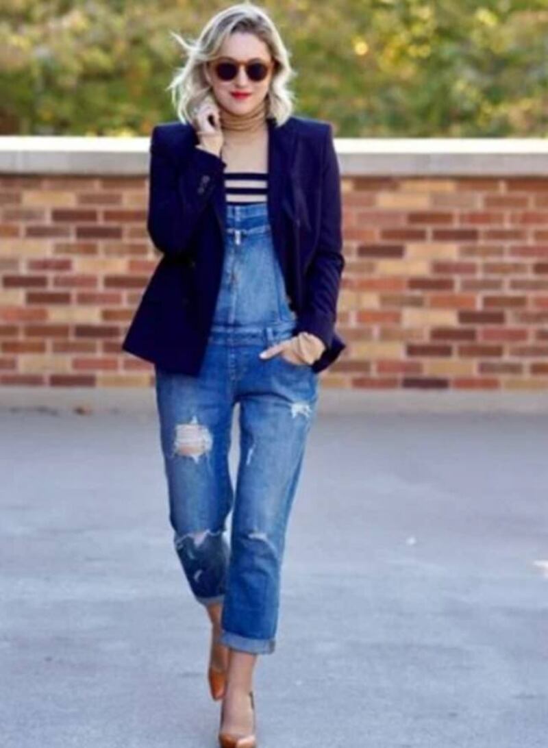 Looks con overol de mezclilla para lucir cómodas y frescas en el otoño ...