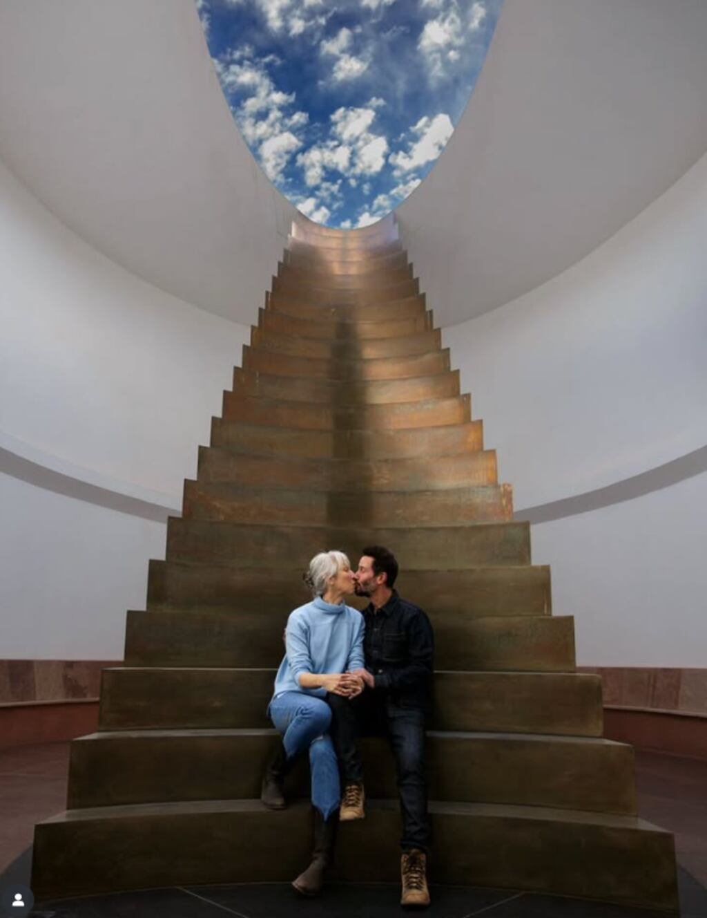 Keanu Reeves y su novia Alexandra Grant juntos en la premier de la ...