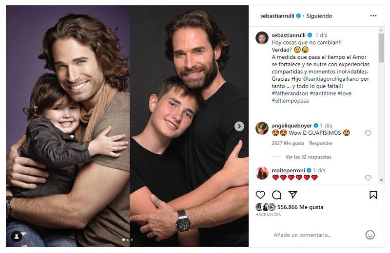 Sebastián Rulli muestra cuánto ha crecido su hijo y su cambio sorprende ...