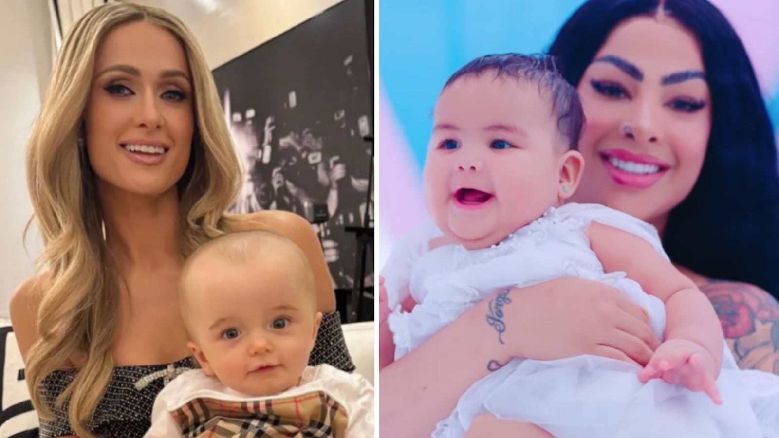 De Paris Hilton A Yailin Las Famosas Que Se Convirtieron En Mamás Este