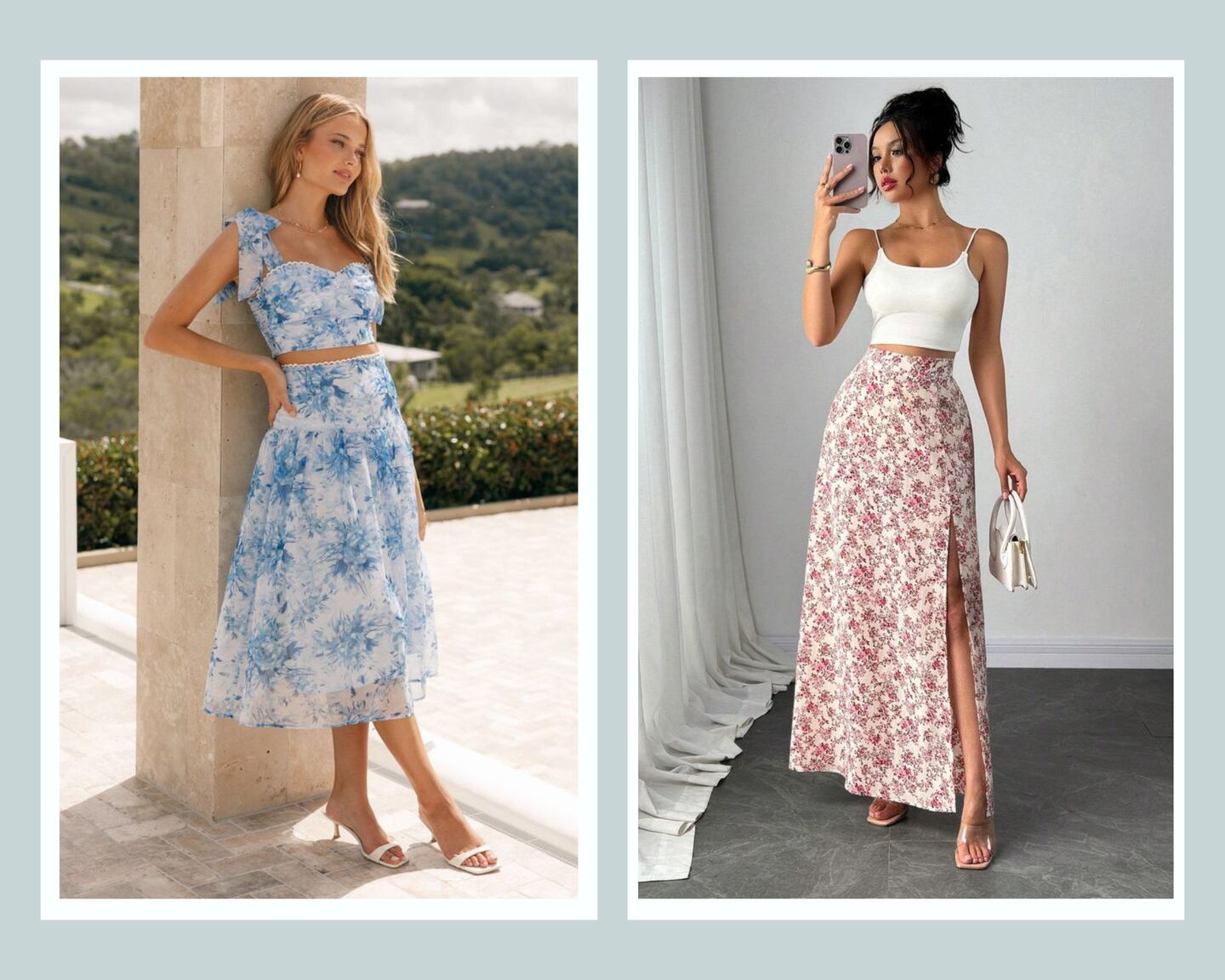 Moda: ¿Así es como puedes llevar faldas largas estampadas de forma ...