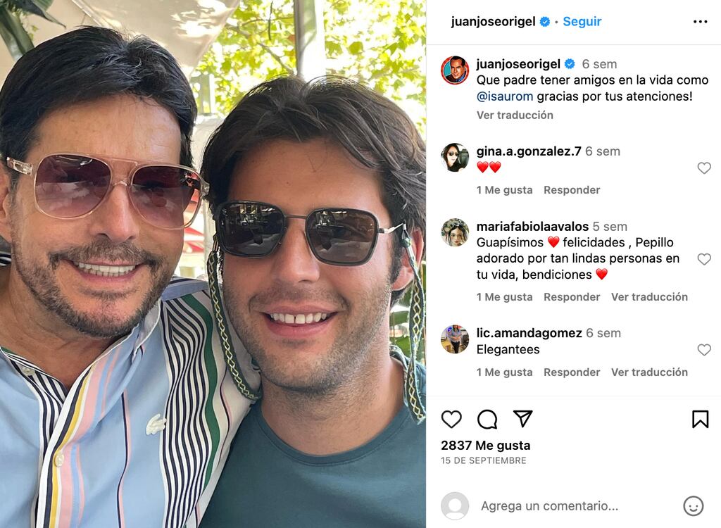 Pepillo Origel: reveló que tiene pareja 46 menor y esto hará por él ...