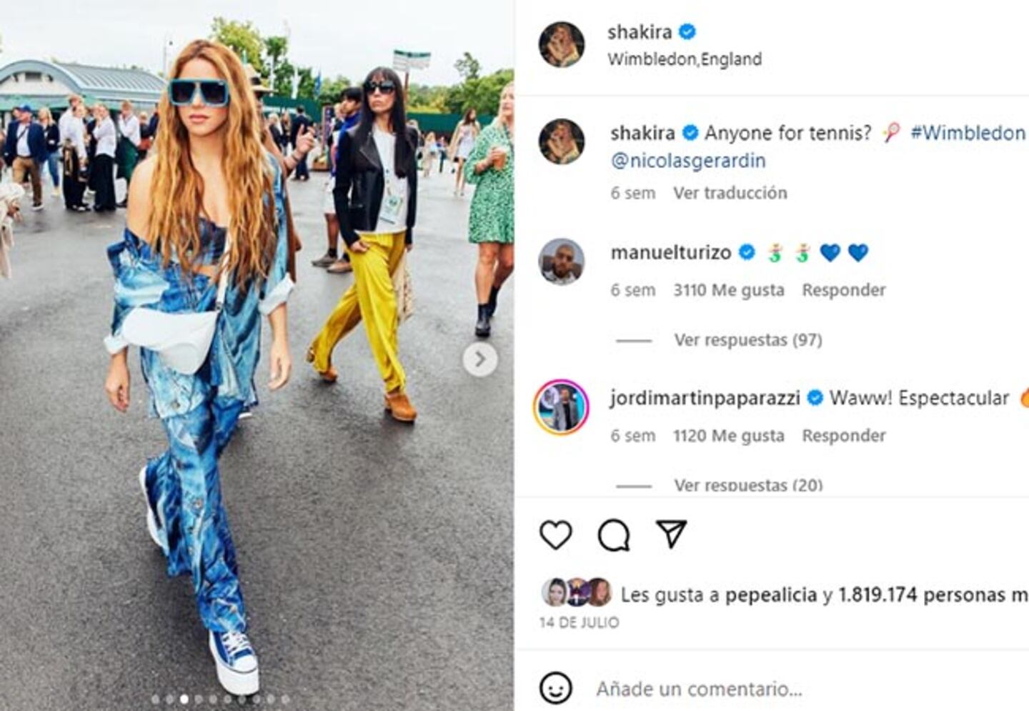 Shakira enseña cómo llevar tenis en looks cómodos y elegantes a tus 30 ...