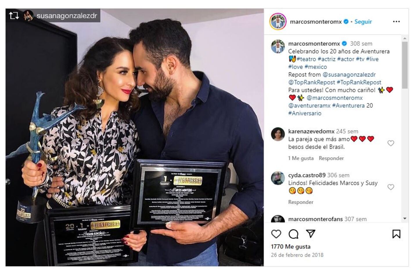 Golpe de suerte: ellos son las parejas reales de los actores – Nueva Mujer