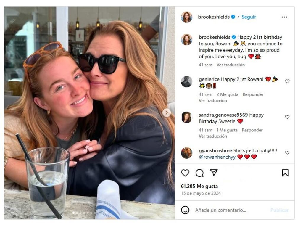Brooke Shields: ellas son las dos hijas de la actriz – Nueva Mujer