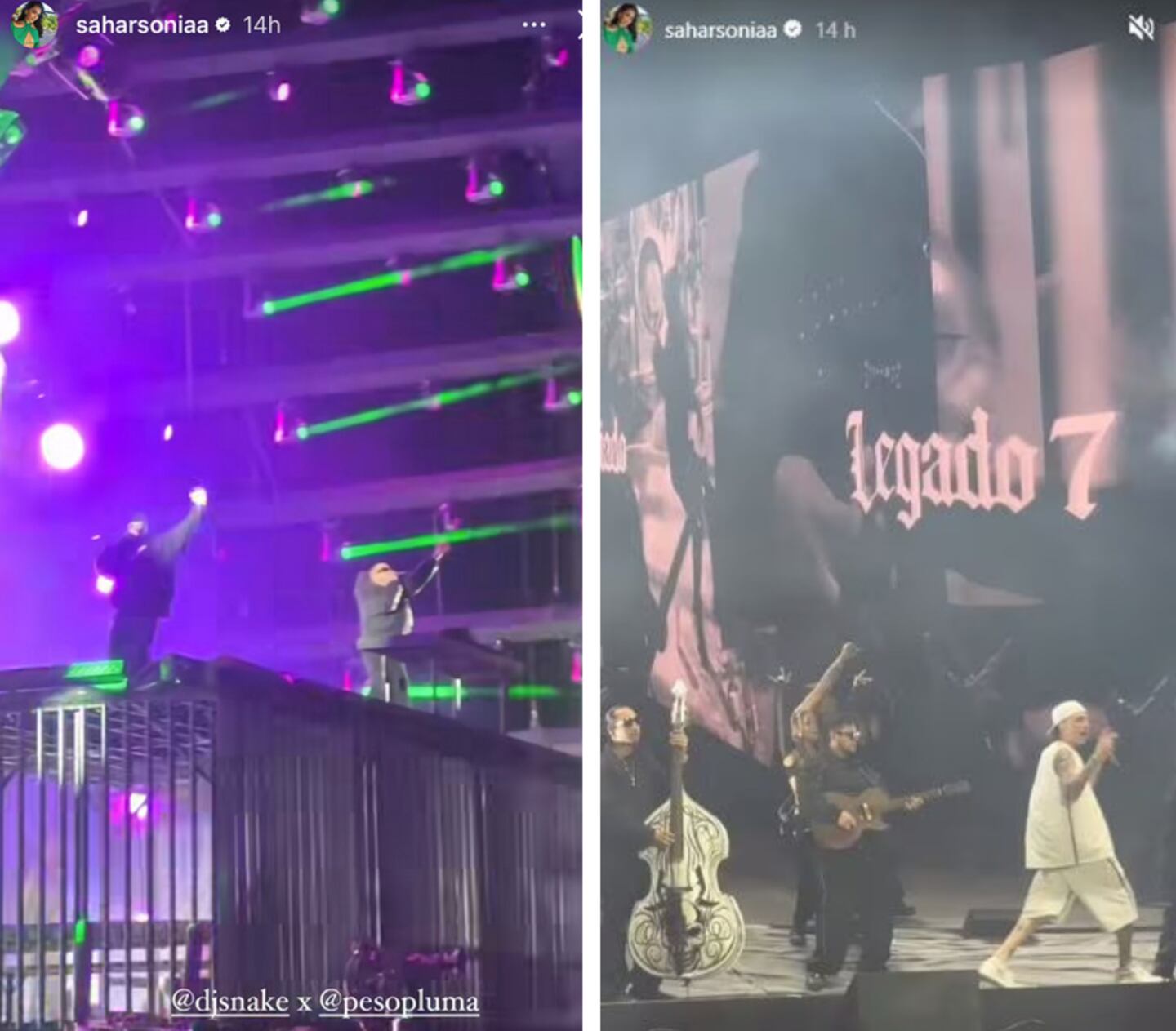 Peso Pluma en Coachella: se reencuentra con Sonia Sahar y aparece con ...