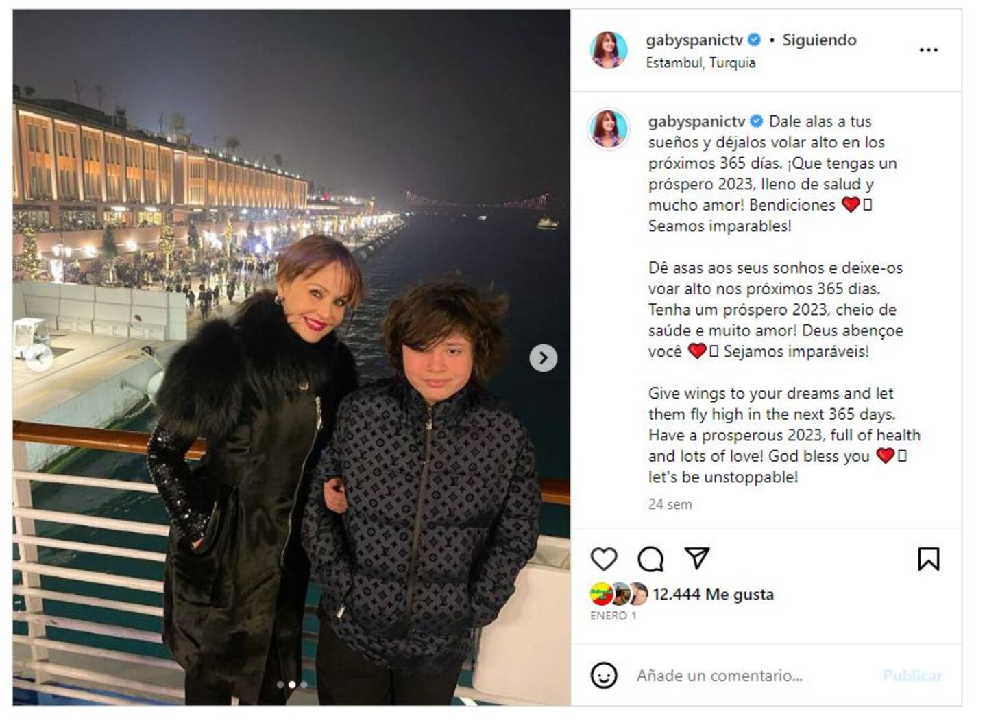 Hijo de Gaby Spanic ya es adolescente: así creció Gabriel – Nueva Mujer