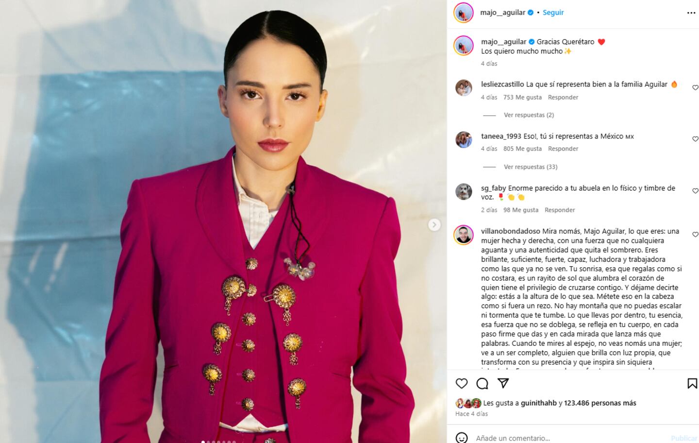 Majo Aguilar pone fin a los haters que la critican por su forma de ...